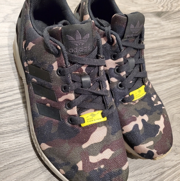 adidas | Shoes | Adidas Army Camo Kicks Size 6 | Poshmark